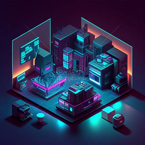 아이소 메트릭 3d 렌더링 벡터 사진 무료 다운로드 Lovepik
