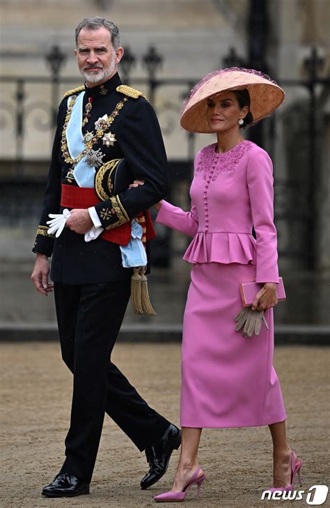 찰스 3세 국왕 대관식 도착하는 스페인 국왕 부부 네이트 뉴스