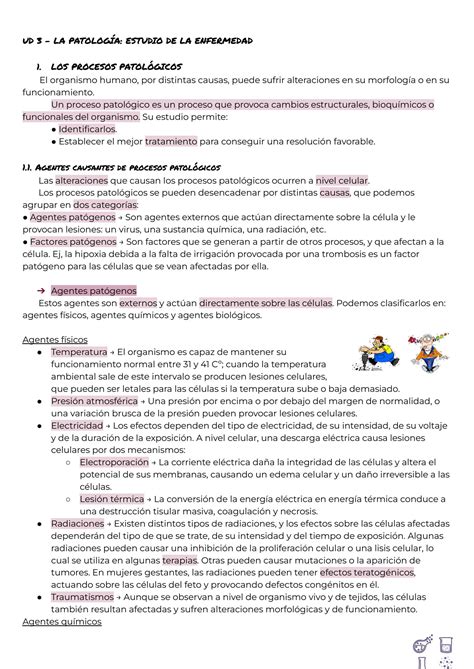 SOLUTION La Patolog A Estudio De La Enfermedad Studypool