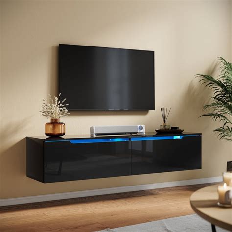 Sonni Tv Schrank Sonni Sideboard Tv Lowboard Hängend 140x35x30cm