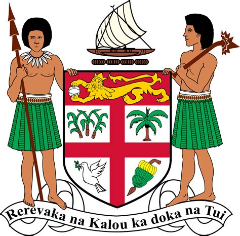 The Official Emblem Of The Fiji