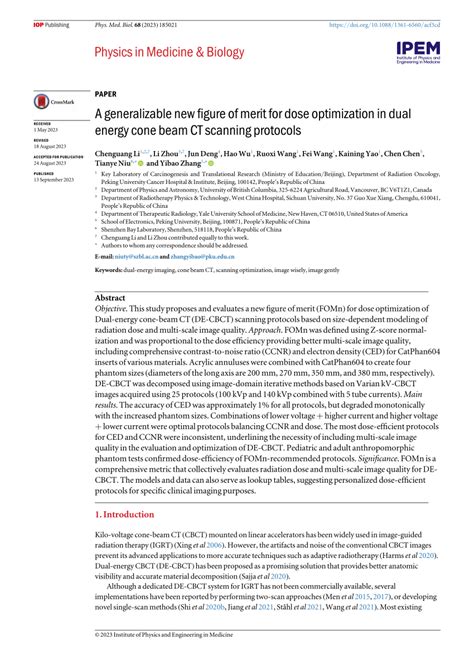 A Generalizable New Figure Of Merit For Dose Optimization In Dual