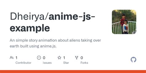 GitHub Dheirya Anime Js Example An Simple Story Animation About Aliens Taking Over Earth