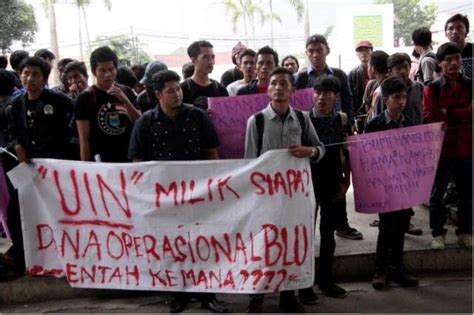 Aksi Demonstrasi Mahasiswa UIN Bandung Foto Kaskus