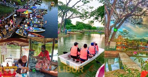 Singgah Floating Market Perlis Pasar Terapung Ala Hatyai Libur