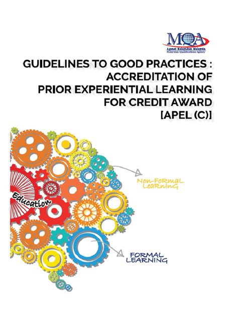 Apelc Guidelines For Credit Award Pdf Educational Assessment