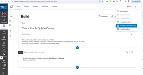 Solved How Could I Export Quizzes With Correct Answers Instructure Community 598715