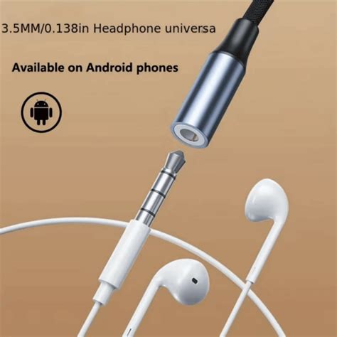 Type C Jack Audio Cable Usb C To Mm Jack Aux Adapter Phone Accessories Cabo Adaptador