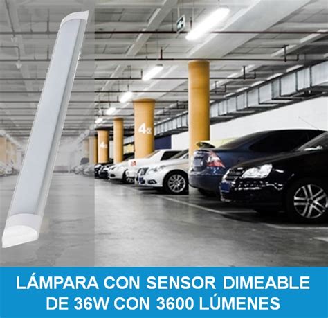 Estacionamiento Con Iluminacion Inteligente Ilumina