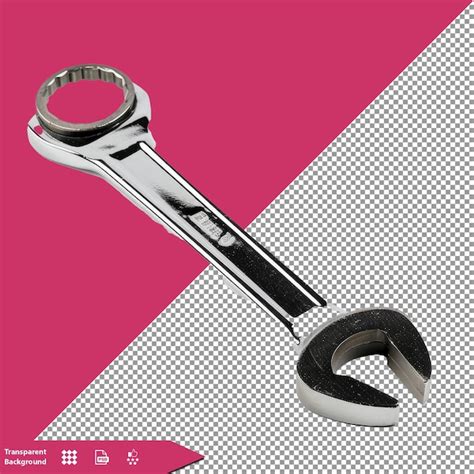 투명한 배경 Png Psd에 오일 필터 렌치 프리미엄 Psd 파일