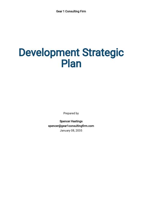 Free Development Plan Templates 122 Download In PDF Template Net