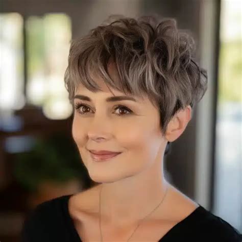 35 Flattering Hairstyles For Women Over 60 With Bangs Short