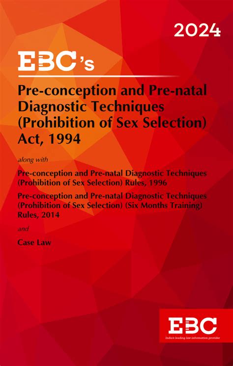 pre conception and pre natal diagnostic techniques prohibition of sex selection act 1994bare