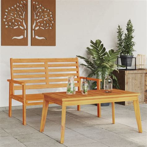 Vidaxl Gartenlounge Set Gartensofa Set Massivholz Akazie