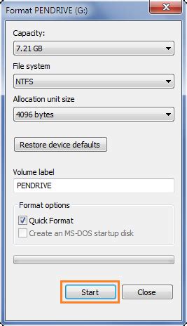 Convert A USB Flash Drive From FAT To NTFS