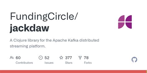 Github Fundingcirclejackdaw A Clojure Library For The Apache Kafka