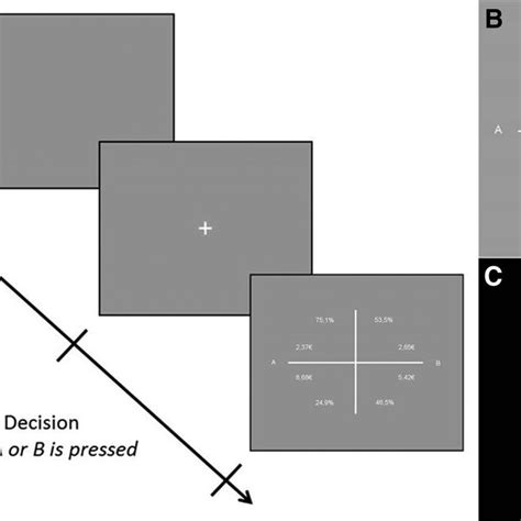 The Eye Tracking Experiment A Paradigm Timeline B Exact Display Of Download Scientific