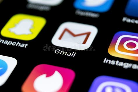 Gmail Editorial Stock Photo Image Of Internet Finger
