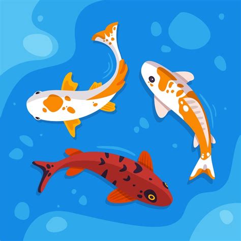 4 페이지 잉어 물고기 그림 이미지 Freepik에서 무료 다운로드