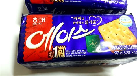 맛있는 과자 해태 에이스 크래커 칼로리
