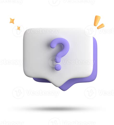 3d Rendering Of Speech Bubble 3d Pastel Chat With Question Mark Icon