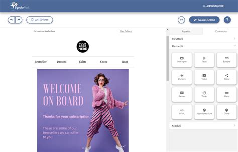 Drag And Drop Editor Squalomail