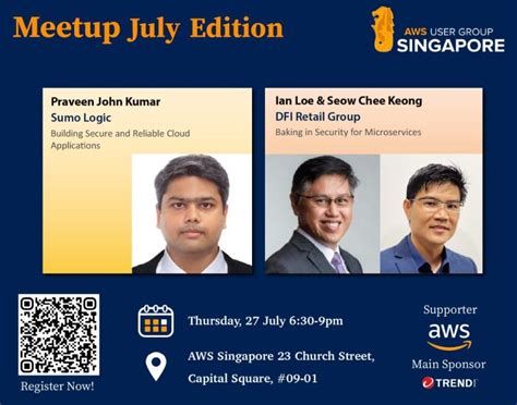 Aws User Group Singapore On Linkedin Awsugsg Awsusergroupsingapore Aws Awscommunity