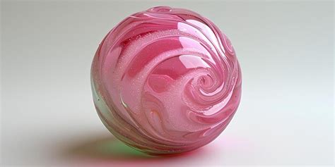 Premium Photo A Pink Glass Vase
