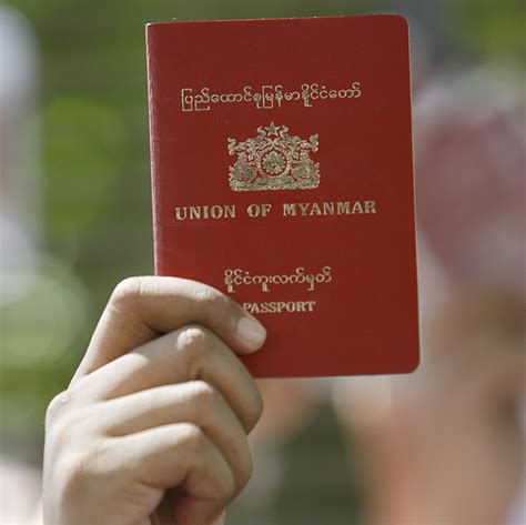 Myanmar Visa Application Fillable Form Printable Forms Free Online