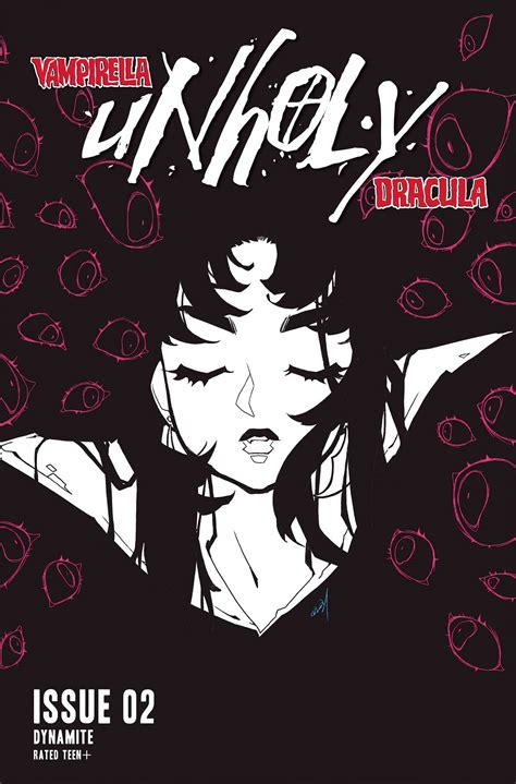 NOV210524 VAMPIRELLA DRACULA UNHOLY 2 CVR H 25 COPY INCV BESCH B W