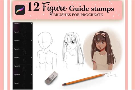 Figure Stamps Procreate Brushes Figures Stamps 1424509