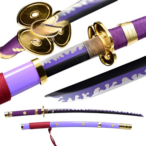 Buy FengYu One Piece Roronoa Zoro S Katana Purple Yama Enma Cosplay