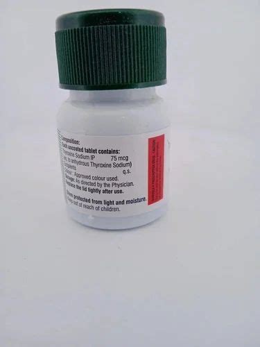 75mg Thyroxinol Tab Strength 75 Mcg At ₹ 100bottle In Ghaziabad Id