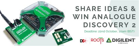 Share Your Ideas And Win Digilent Analog Discovery 2 USB Mixed Signal Oscilloscope