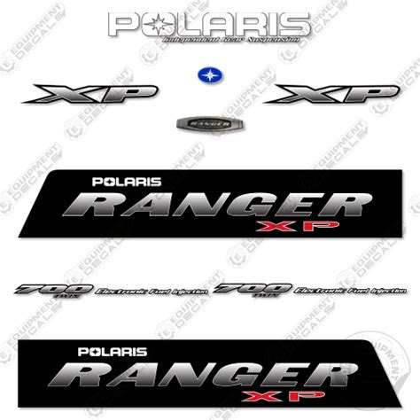 Fits Polaris Ranger 700 Xp Decal Kit Utility Vehicle 2008 Equipment