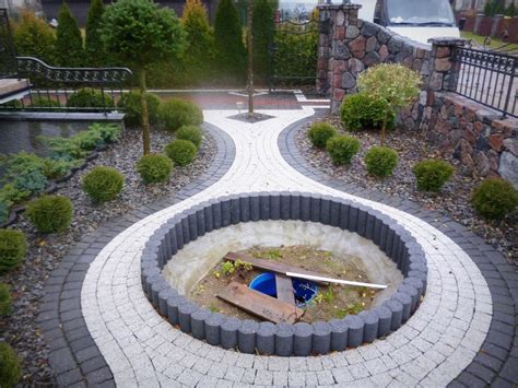Palisada betonowa ogrodowa obrzeże palisady oficjalne archiwum Allegro