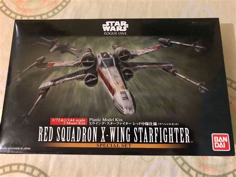 Star Wars Red Squadron X Wing Starfighter BanDai Hobbies Toys