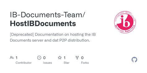 Github Ib Documents Team Hostibdocuments [deprecated] Documentation On Hosting The Ib