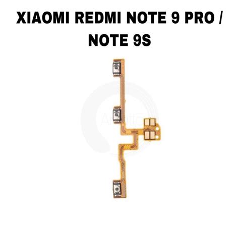 Flexible On Off Volume Xiaomi Redmi Note 9 Pro Note 9s Flex