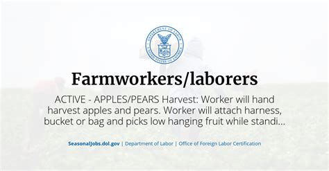 Farmworkers Laborers