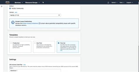 Wie Man Eine Rds Mysql Relation Database Mysql Instanz Auf Aws