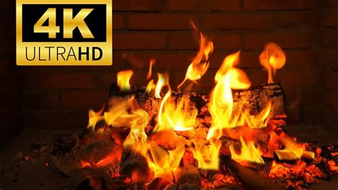 Goodbye Anxiety To Deep Sleep With Cracking Fireplace Sound At Night