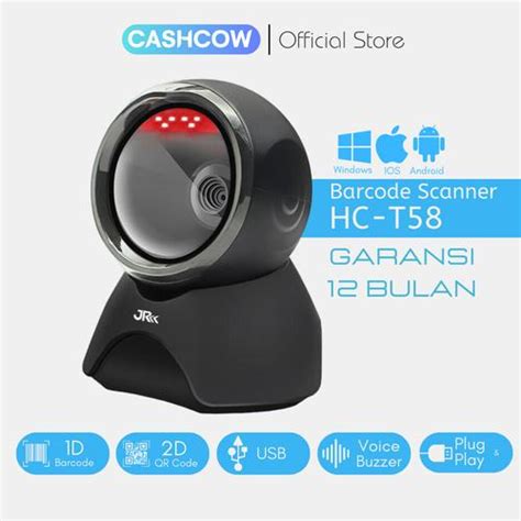 Promo Barcode Scanner OMNI Laser 2D Auto Scan QR Code Jakarta Barat CASHCOW INDONESIA
