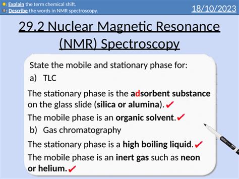 A Level Chemistry Nuclear Magnetic Resonance Nmr Spectroscopy