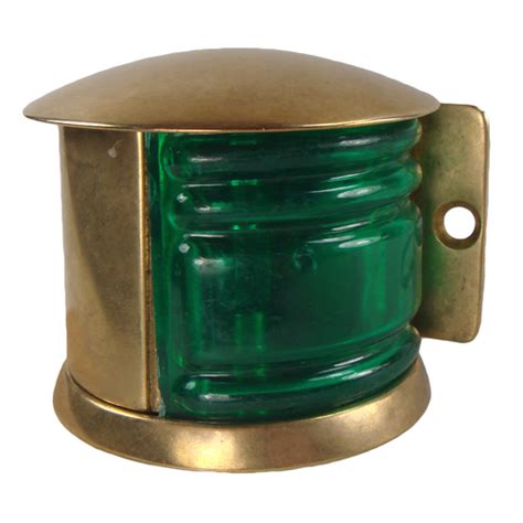 Vintage Brass Navigation Lights Sheridan Marine