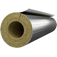 Rockwool Rocklap M Foil Backed Pipe Insulation Lagging Mm Mm Wall Amazon Co Uk DIY Tools