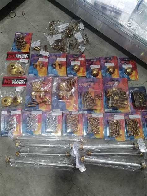 Sheen Thaiparts Gold Bolts Po Kayo Dyan Mga Boss ☺️🇦🇹 💯