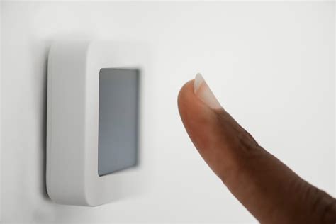 Free Photo Fingerprint Scan For Smart Home Security System