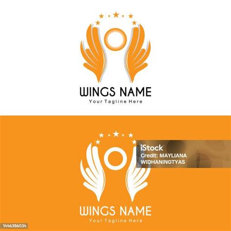 날개 로고 디자인 방패 날개 벡터 새 깃털 일러스트 레이 션 갈고리 발톱에 대한 스톡 벡터 아트 및 기타 이미지 갈고리 발톱 깃털 날기 Istock