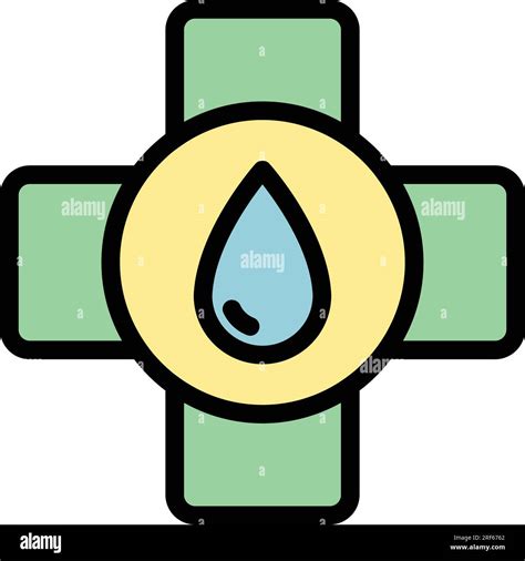 Save Water Icon Outline Vector Clean Drop Eco Fresh Color Flat Stock Vector Image And Art Alamy